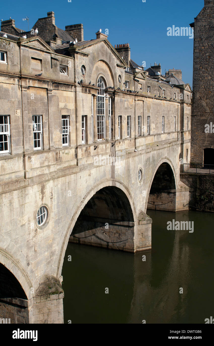 Pulteney Bridge, Bath, Somerset, England, UK Stock Photo - Alamy