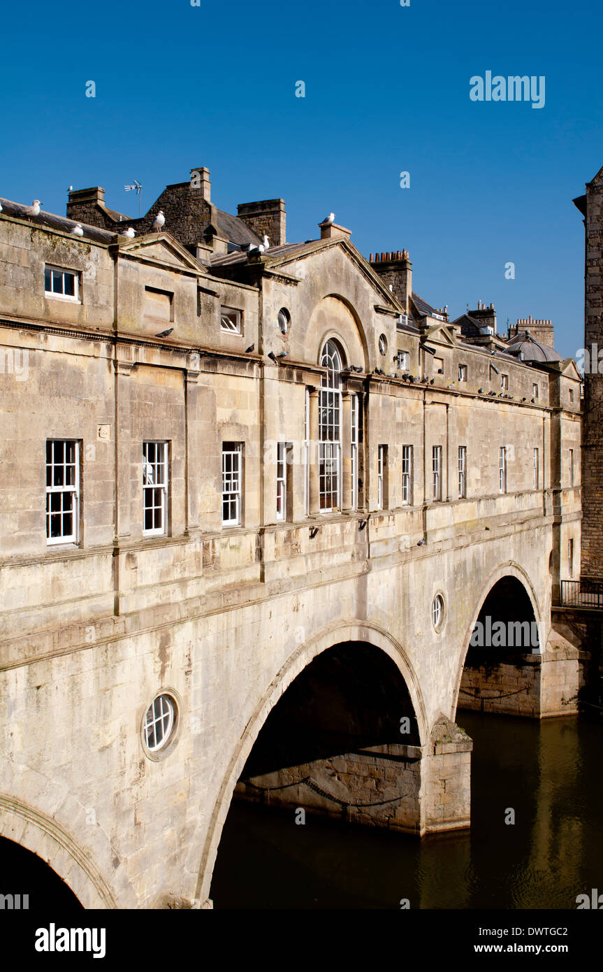 Pulteney bridge bath, somerset hi-res stock photography and images - Alamy