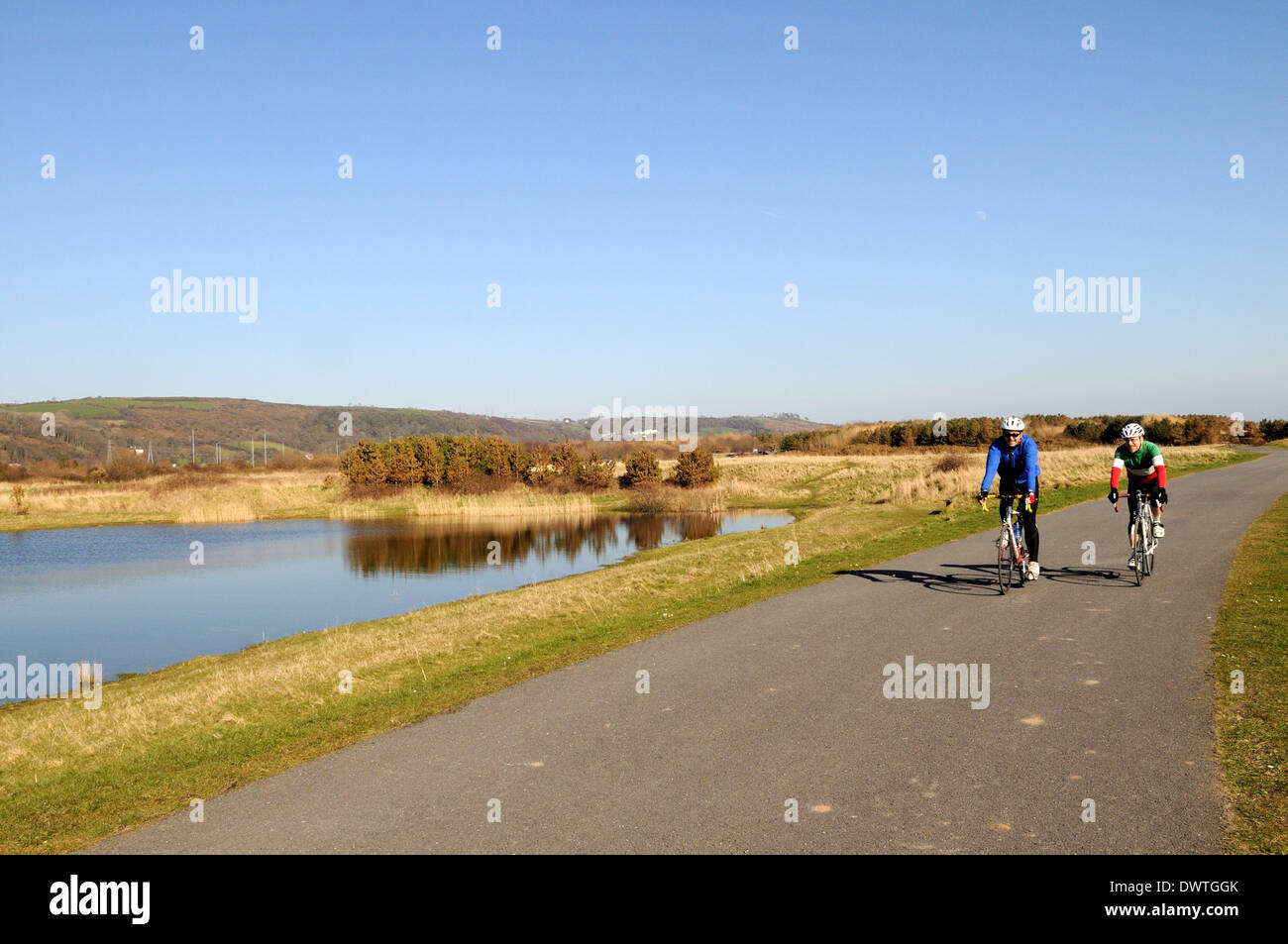 Llanelli millennium coast path hi-res stock photography and images - Alamy