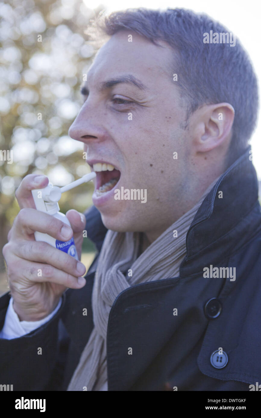 Treatment drug man Stock Photo - Alamy