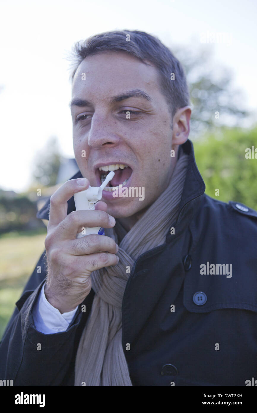 Treatment drug man Stock Photo - Alamy