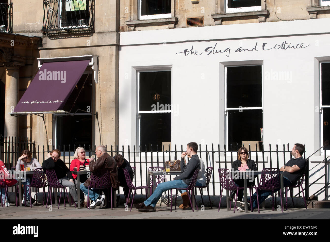 The Slug and Lettuce pub, Bath, Somerset, England, UK Stock Photo - Alamy