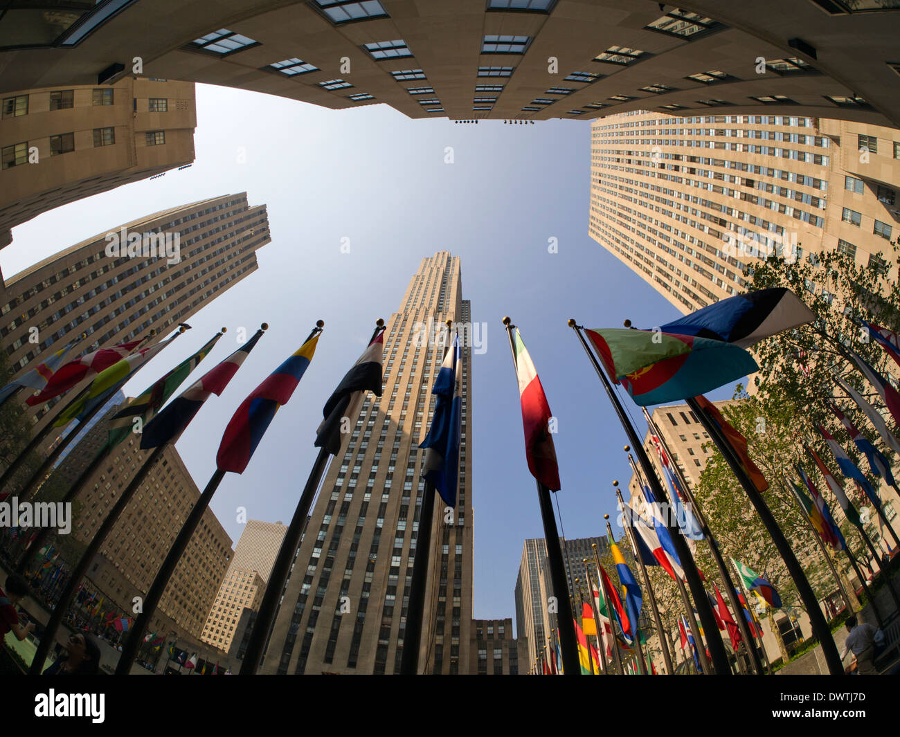 Rockefeller centre construction hi-res stock photography and images - Alamy