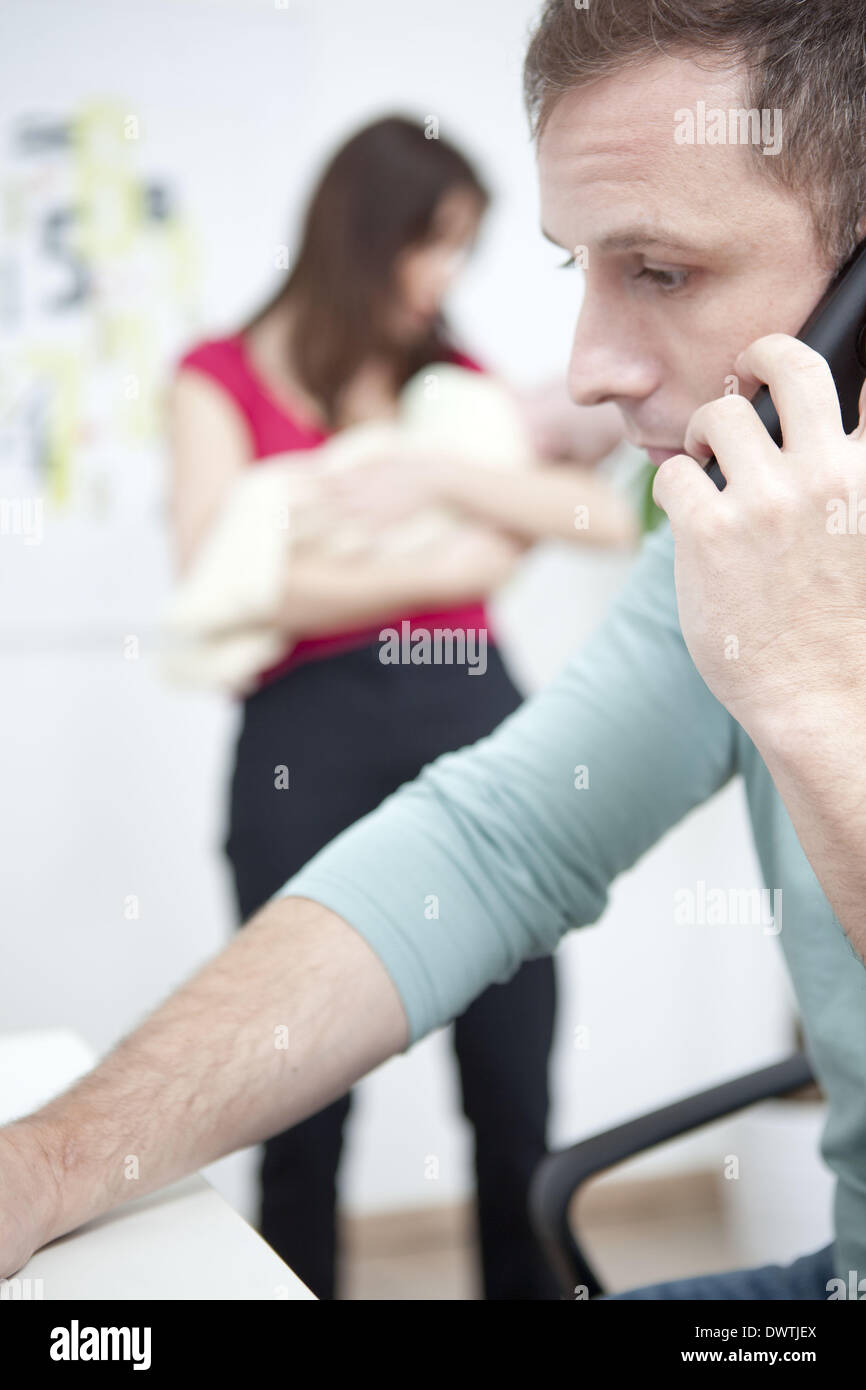 Man questioning son hi-res stock photography and images - Alamy