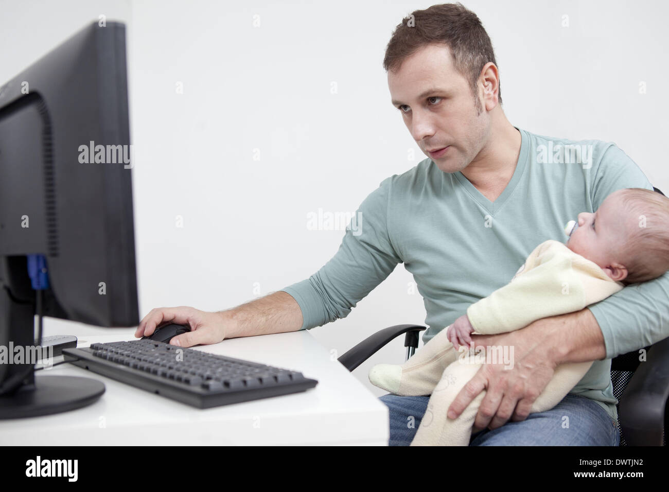 Child questioning father hi-res stock photography and images - Alamy