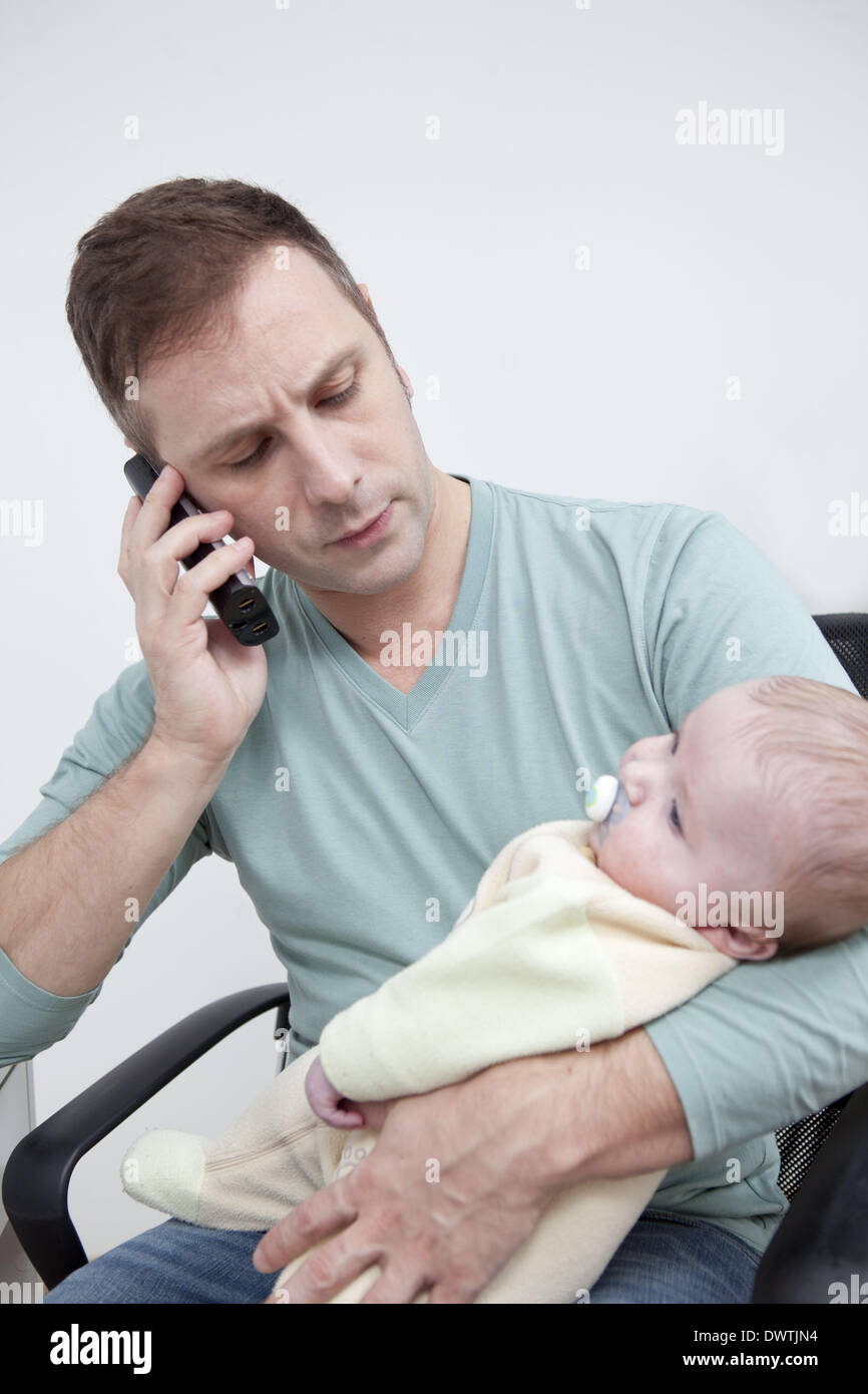 Child questioning father hi-res stock photography and images - Alamy