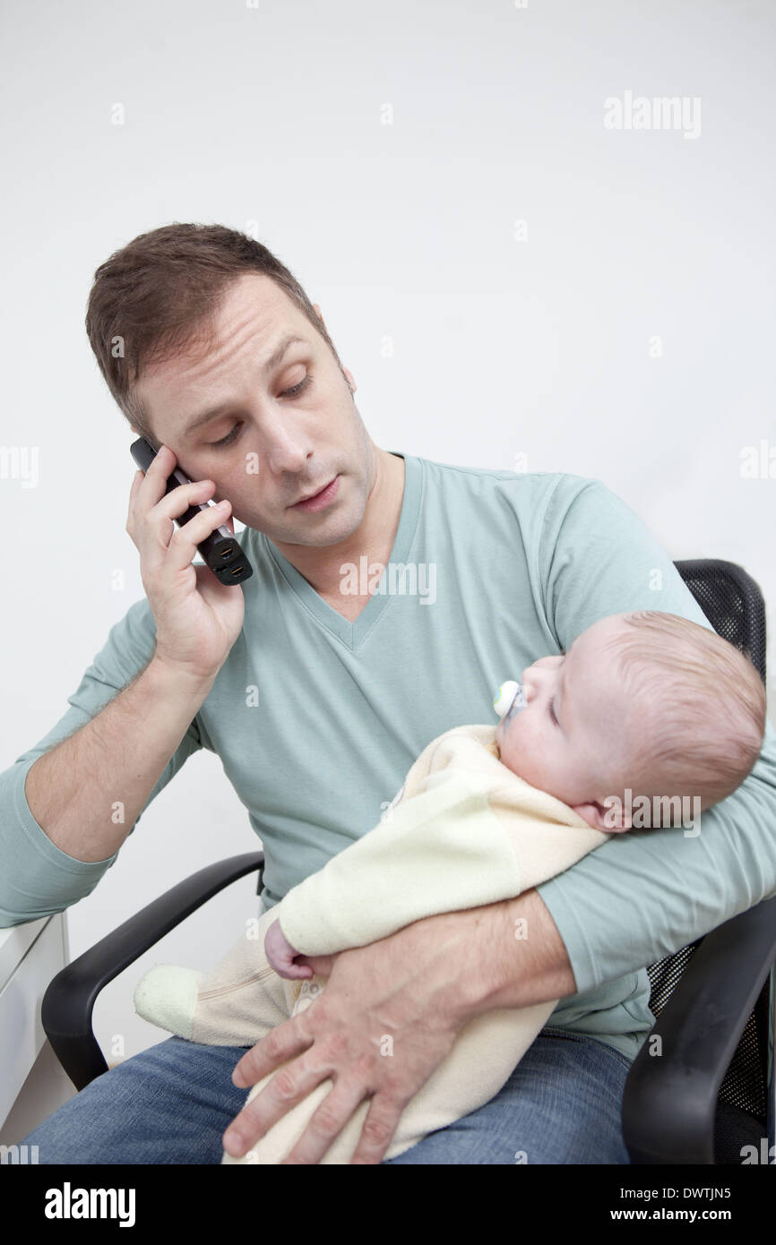 Child questioning father hi-res stock photography and images - Alamy