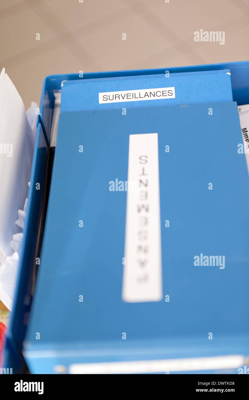 Folder retirement home Stock Photo - Alamy