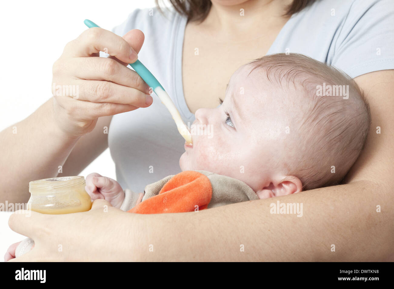 Pot compote baby Stock Photo - Alamy