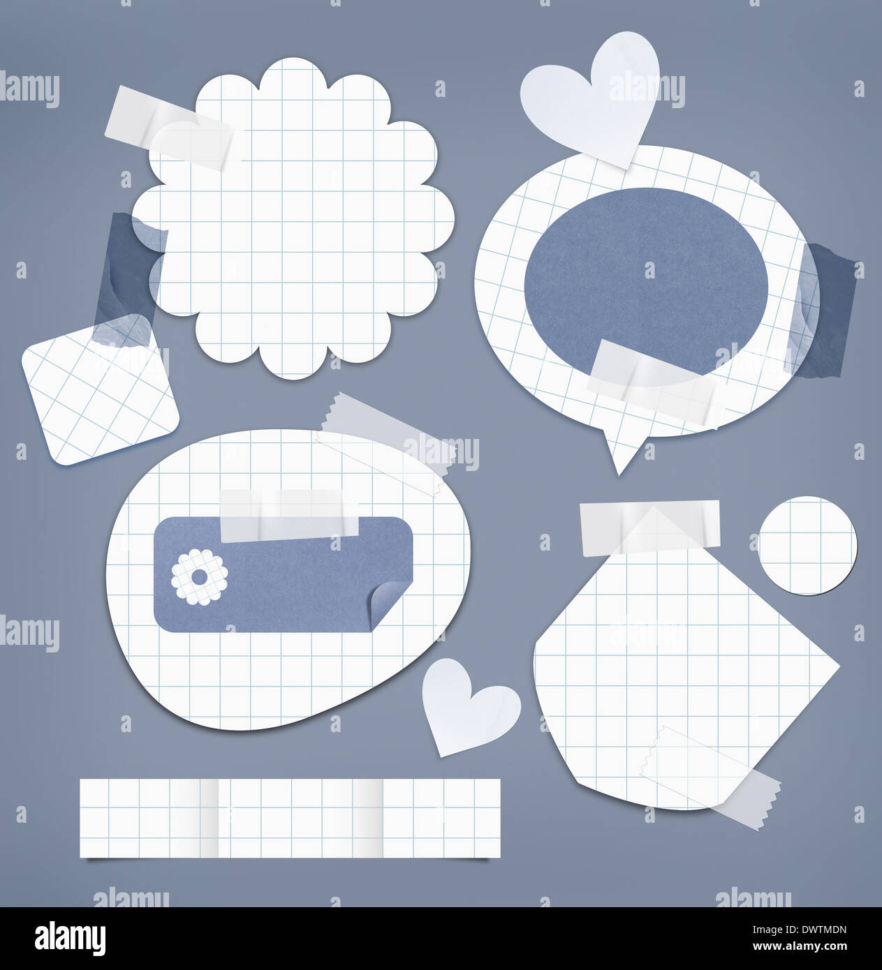 a set of different labels Stock Photo - Alamy