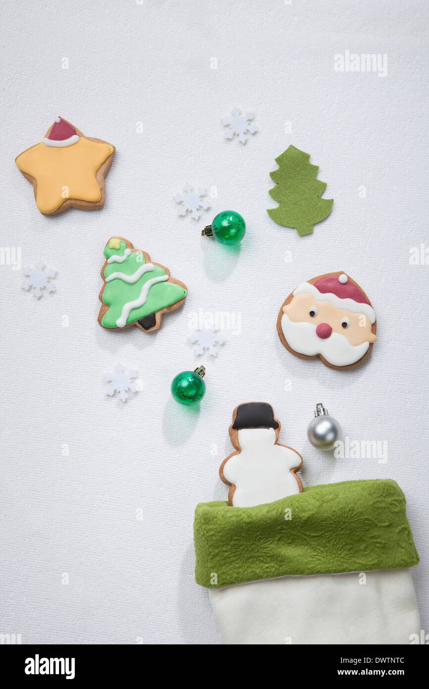 Christmas related items Stock Photo - Alamy