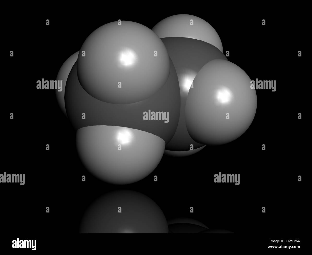Ethane molecule hi-res stock photography and images - Alamy