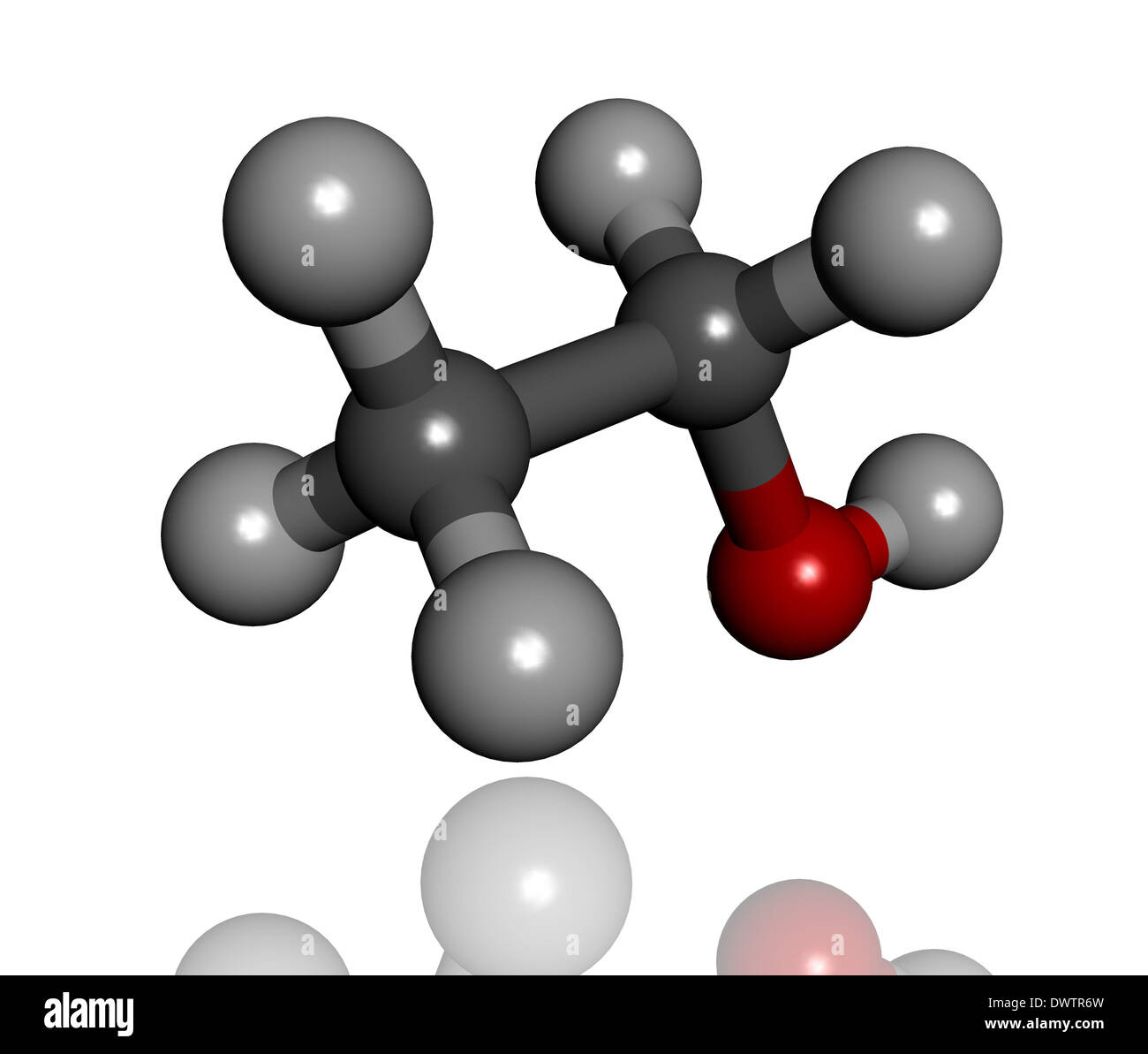 Molecule ethanol 3d hi-res stock photography and images - Alamy