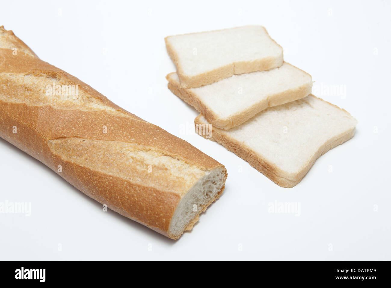 Bread comparison hi-res stock photography and images - Alamy