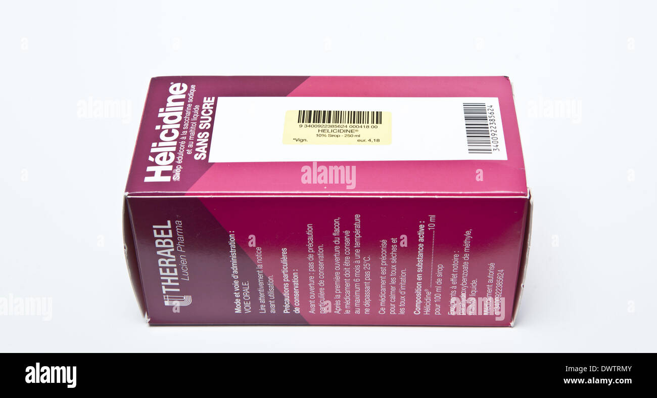 Antitussive syrup hi-res stock photography and images - Alamy