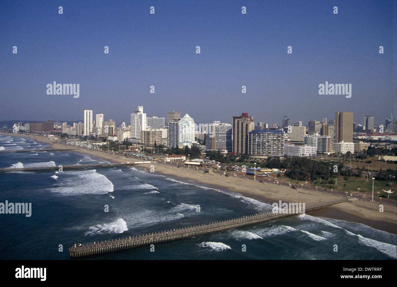 Durban beach aerial hi-res stock photography and images - Alamy