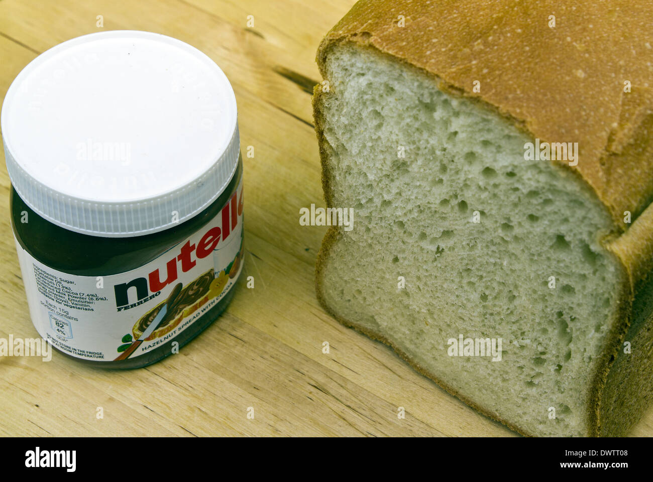 A jar of Nutella Stock Photo - Alamy