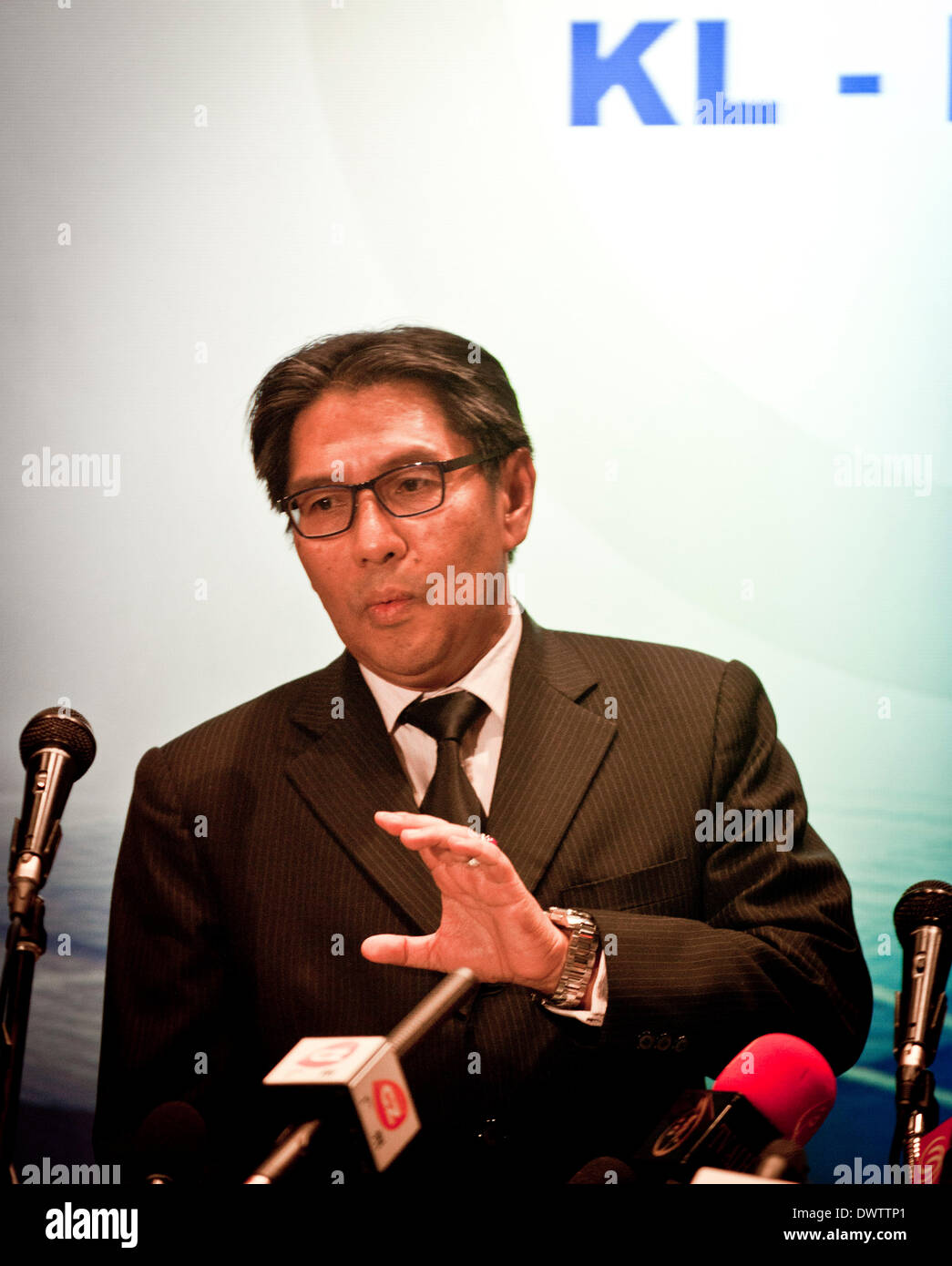 Kuala Lumpur, Malaysia. 13th Mar, 2014. Director General of Malaysia's ...