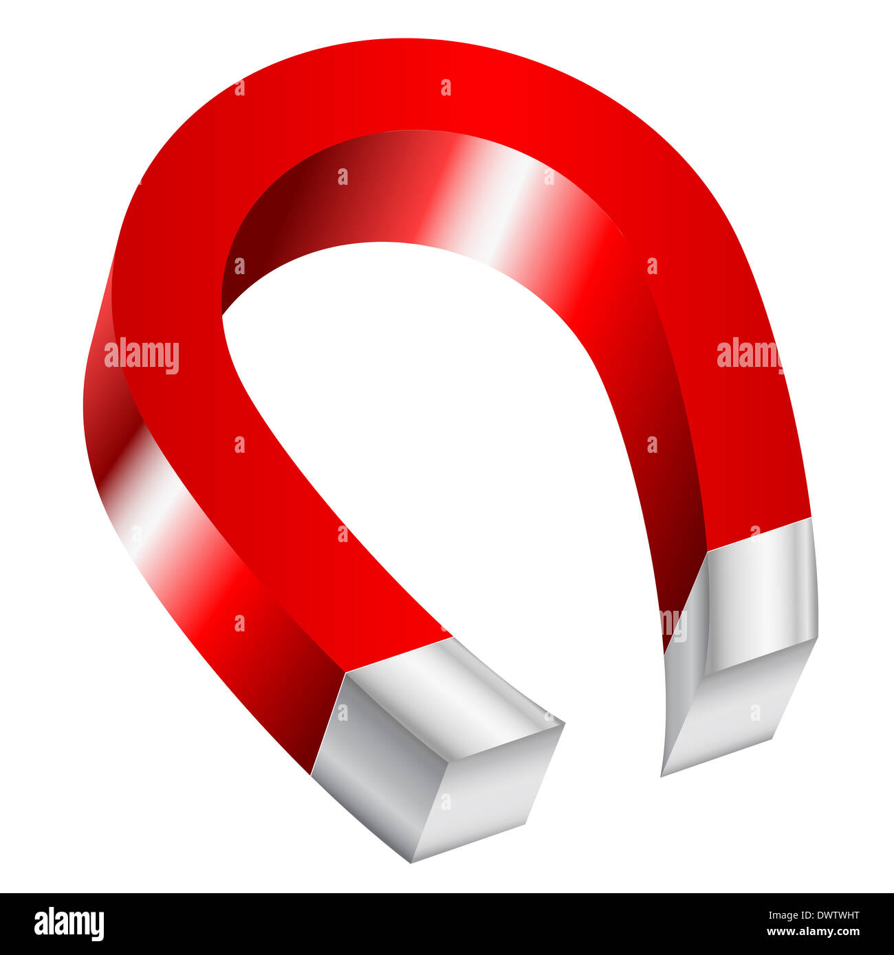 illustration of magnet Stock Photo - Alamy