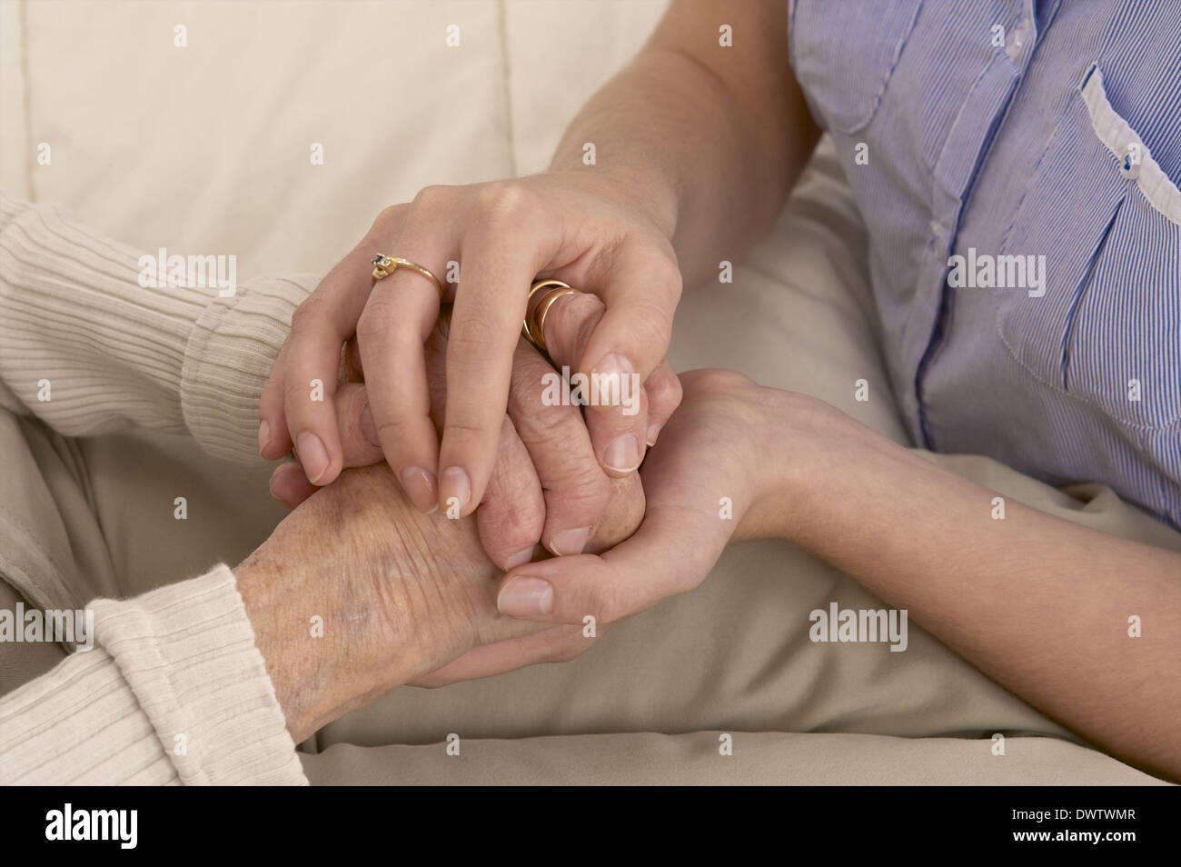 Hand senior hi-res stock photography and images - Alamy