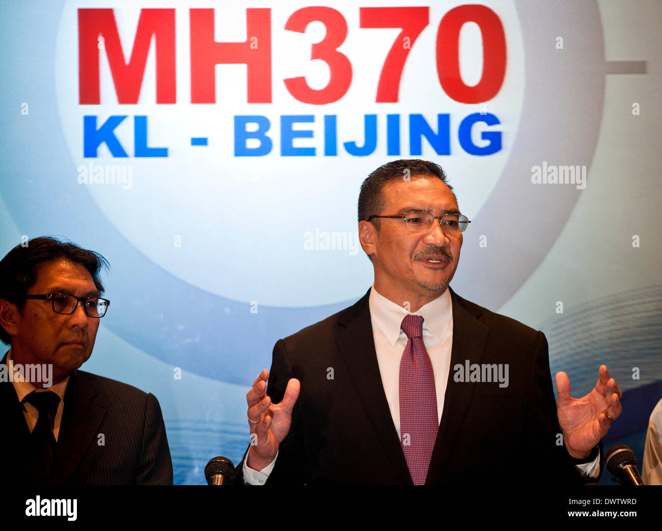 Kuala Lumpur, Malaysia. 13th Mar, 2014. Malaysian Acting Transport ...