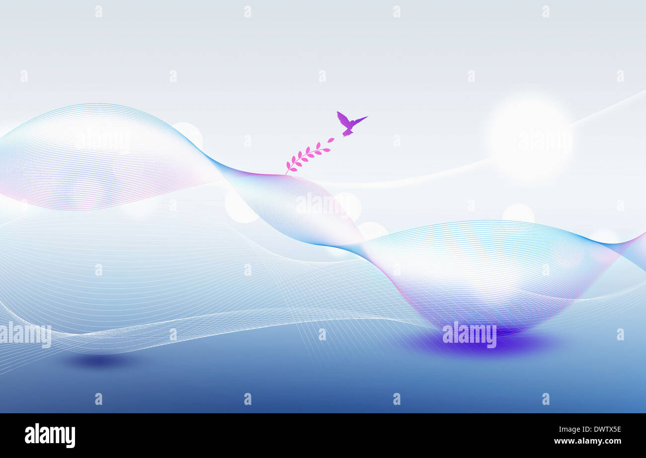 an illustration of a colorful unique design Stock Photo - Alamy