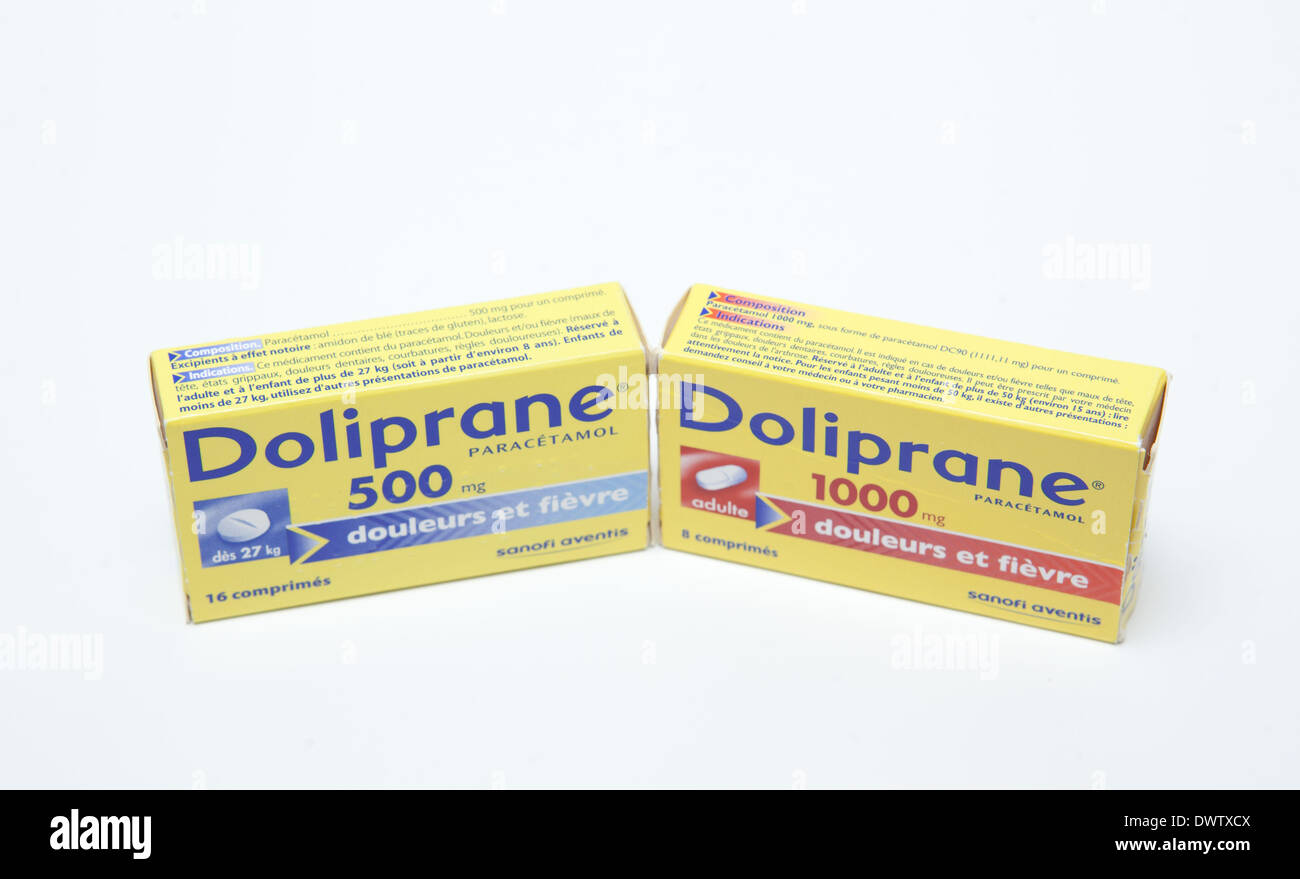 Therapeutic doliprane hi-res stock photography and images - Alamy