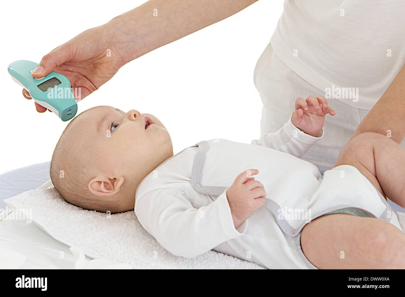 6 year old child thermometer hi-res stock photography and images - Alamy