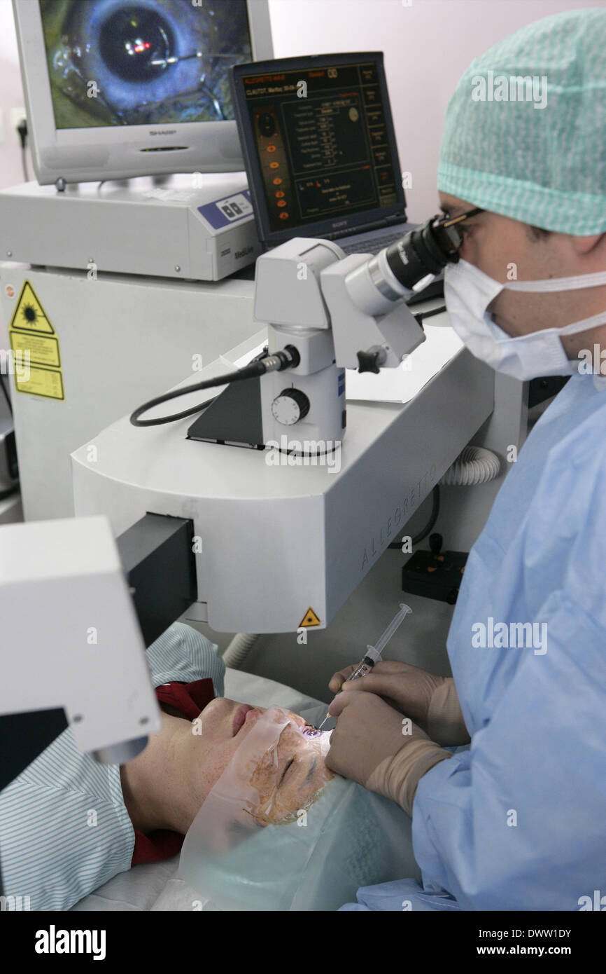 Eye retractor hi-res stock photography and images - Alamy