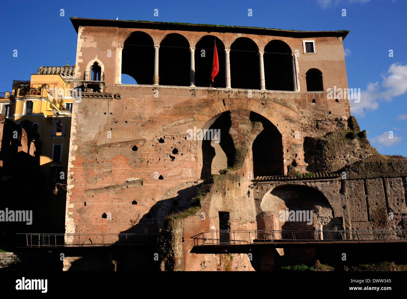 Italy, Rome, Casa dei Cavalieri di Rodi, house of the Knights of Rhodes ...