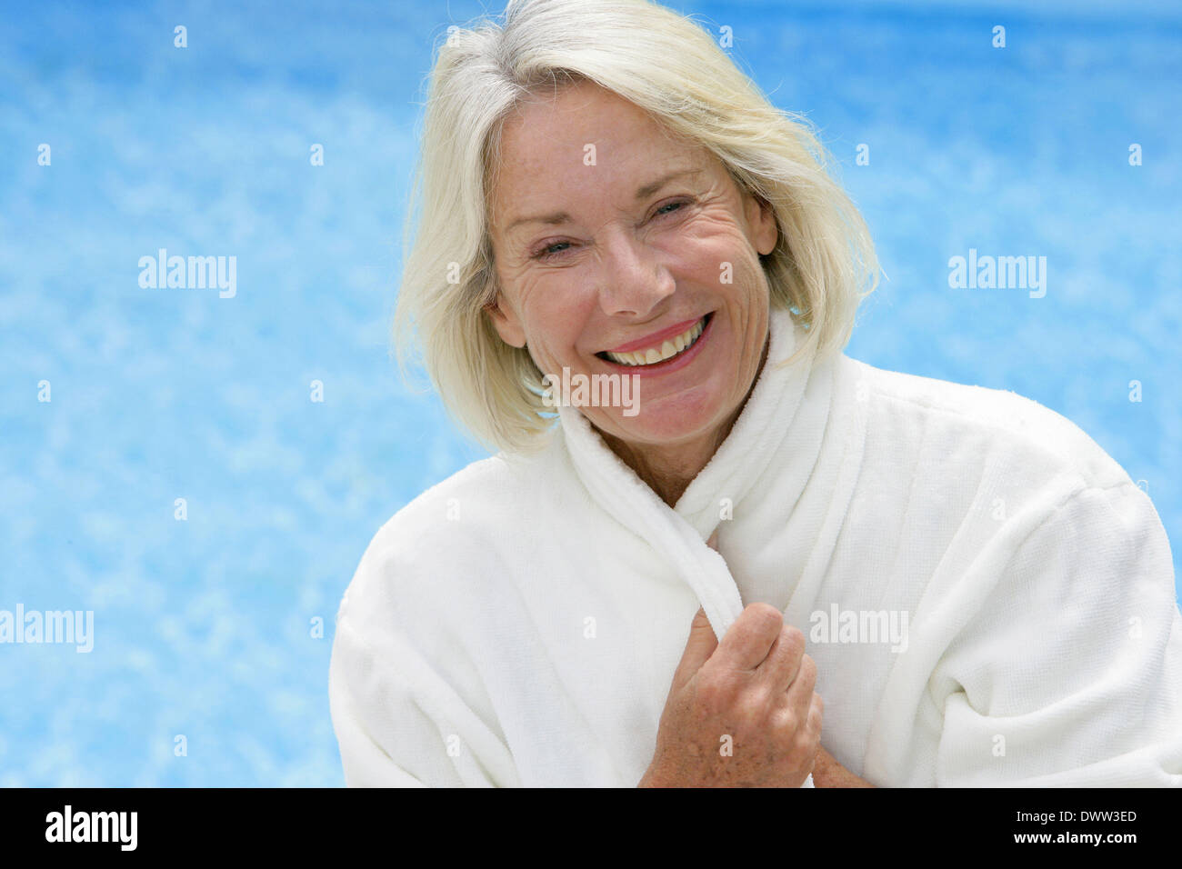 60 year old woman swimming hi-res stock photography and images - Alamy
