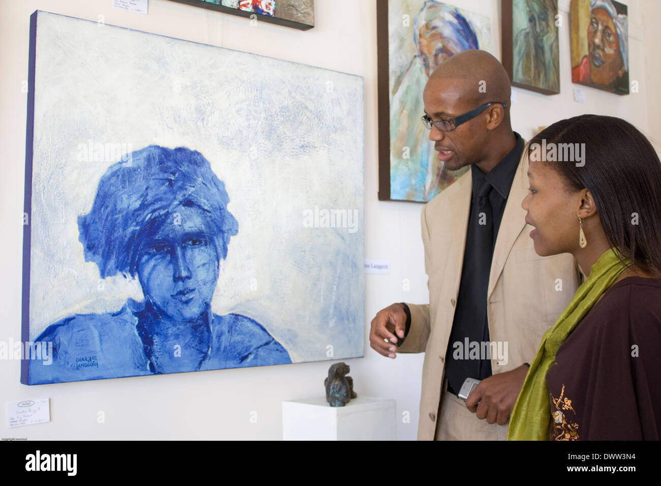 Purchasing art hi-res stock photography and images - Alamy