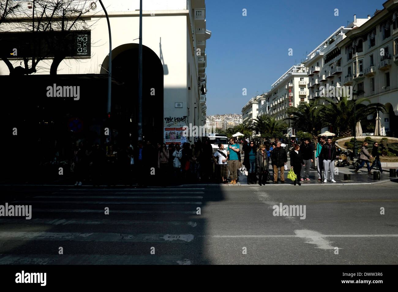 Tsimiski street thessaloniki hi-res stock photography and images - Alamy