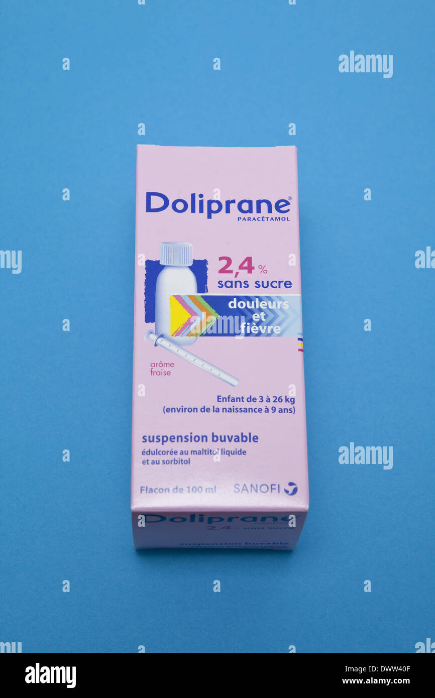 Doliprane child hi-res stock photography and images - Alamy