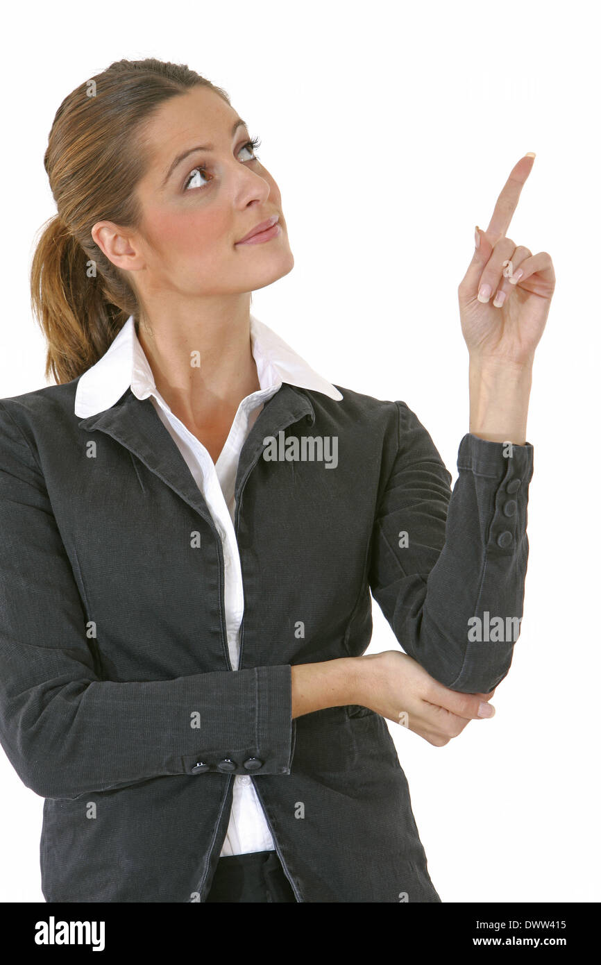 To point the finger at Stock Photo - Alamy