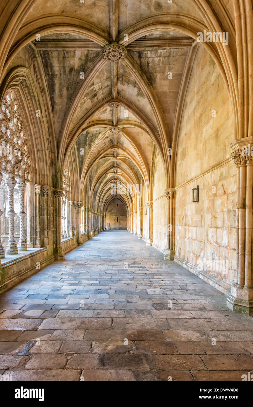 Dominican abbey of Santa Maria de Vitoria, King Don Alfonso V cloister ...