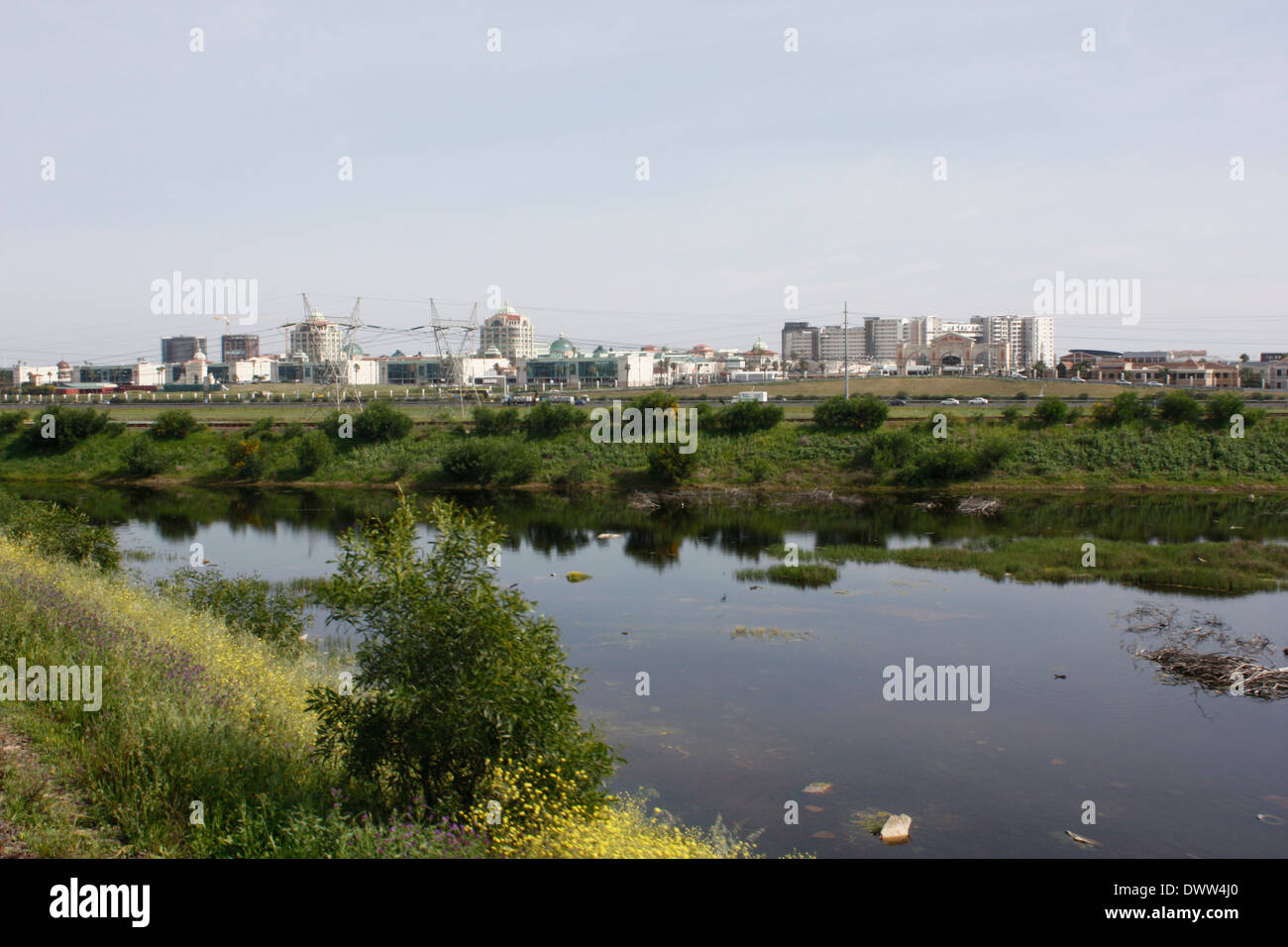 The entertainment centre Ratanga Junction near the N1 to Cape Town as ...