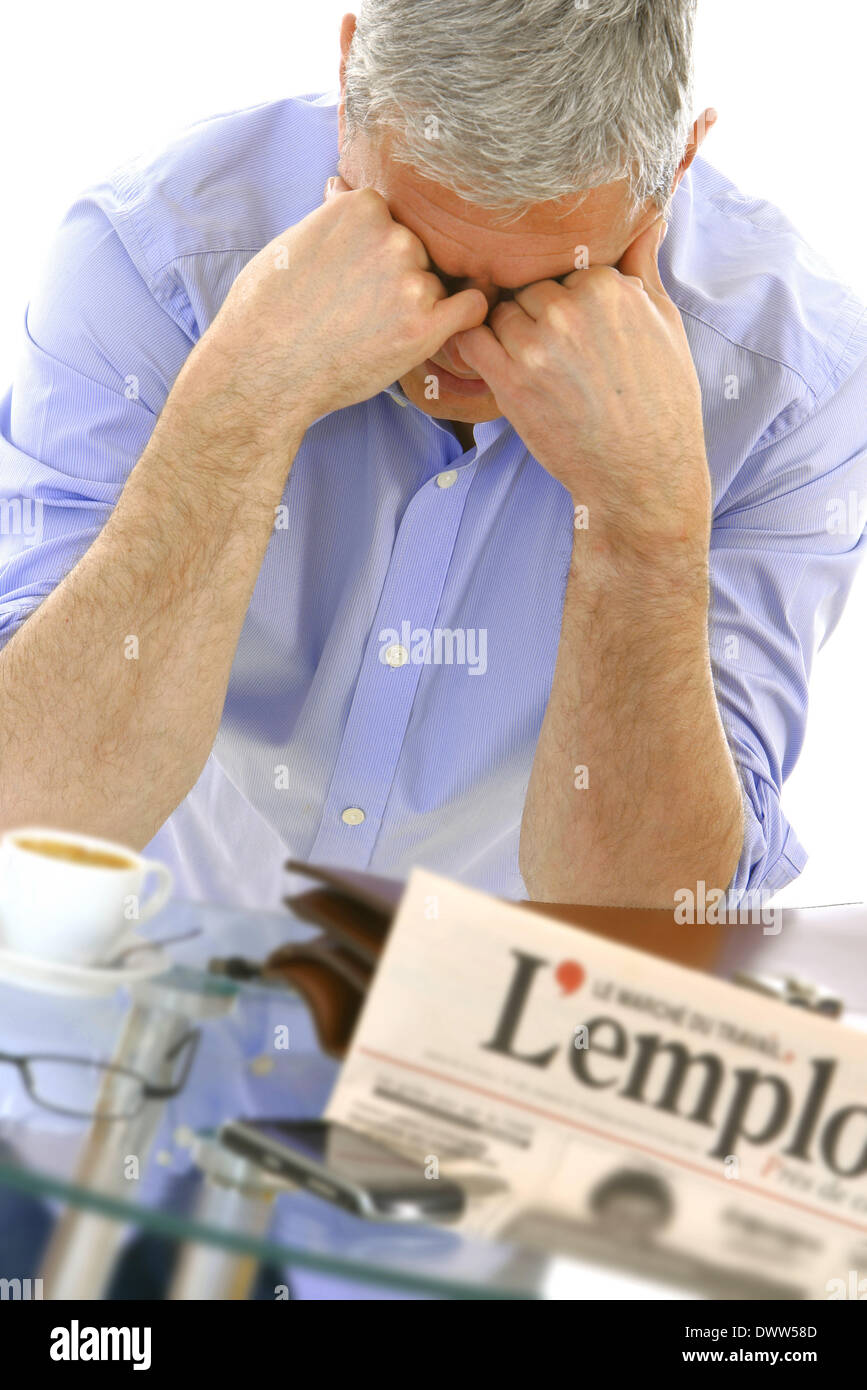 Smart old man seated hi-res stock photography and images - Alamy