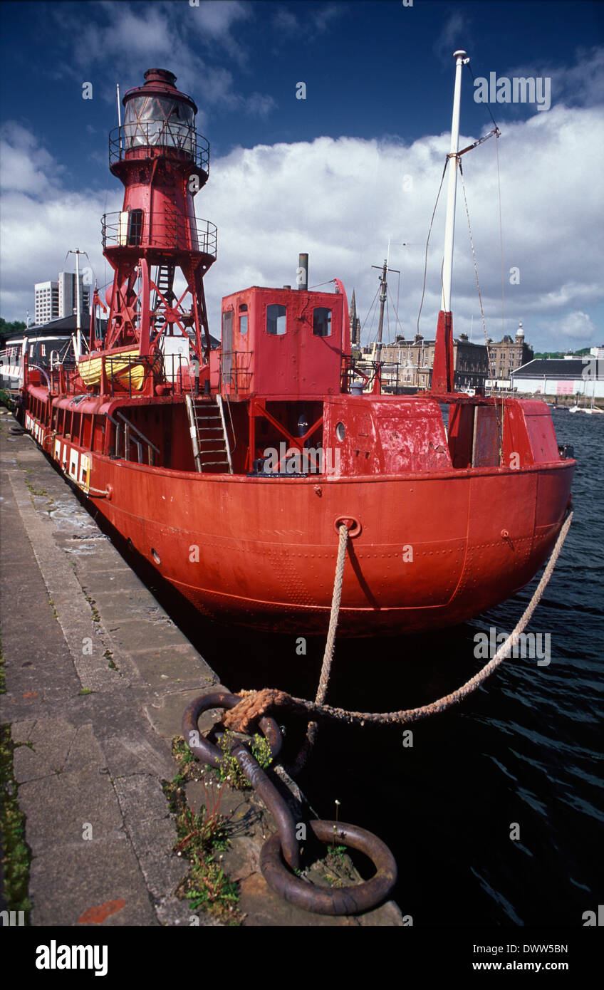 North Carr Lightship, Dundee Stock Photo - Alamy