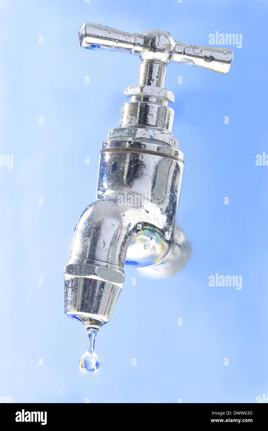 Wasting water Cut Out Stock Images & Pictures - Alamy
