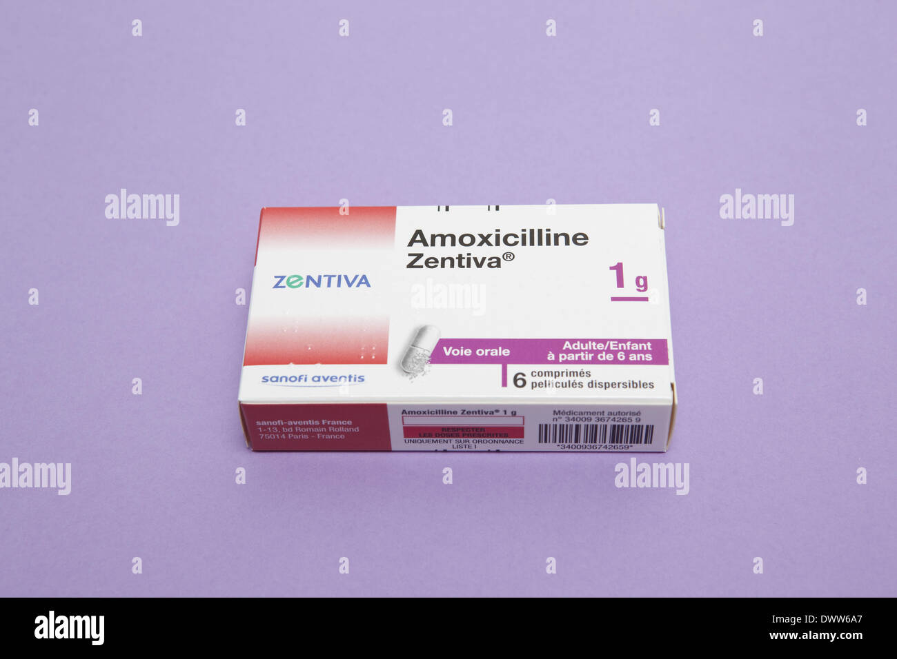 Amoxicillin beta lactam antibiotic drug hi-res stock photography and ...