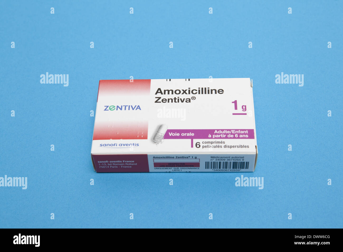 Amoxicillin beta lactam antibiotic drug hi-res stock photography and ...