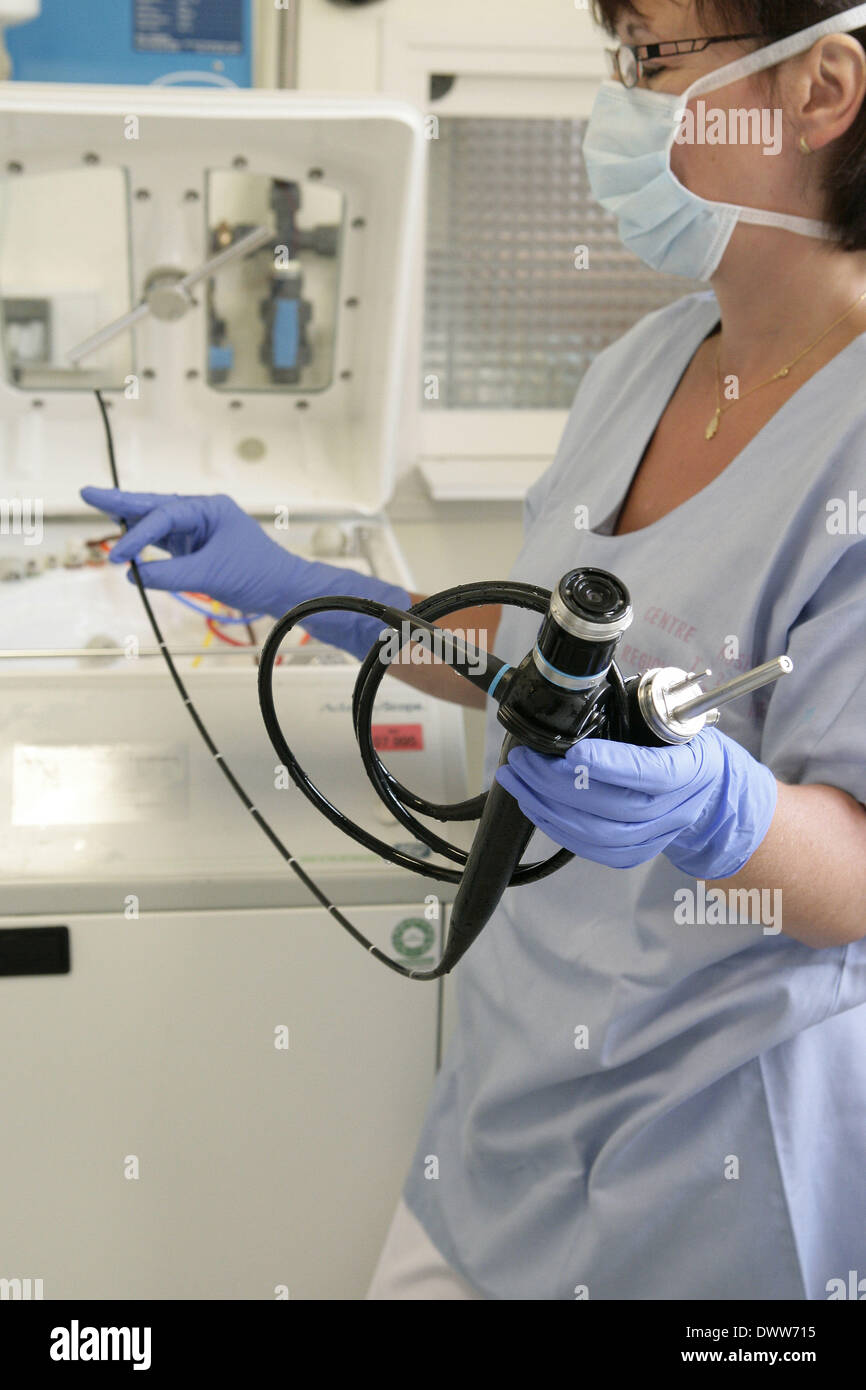 Bronchial endoscopy hi-res stock photography and images - Alamy