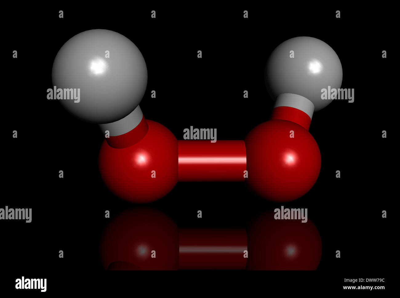 H2o2 Molecular Geometry H2o2 Hi Res Stock Photography And Images
