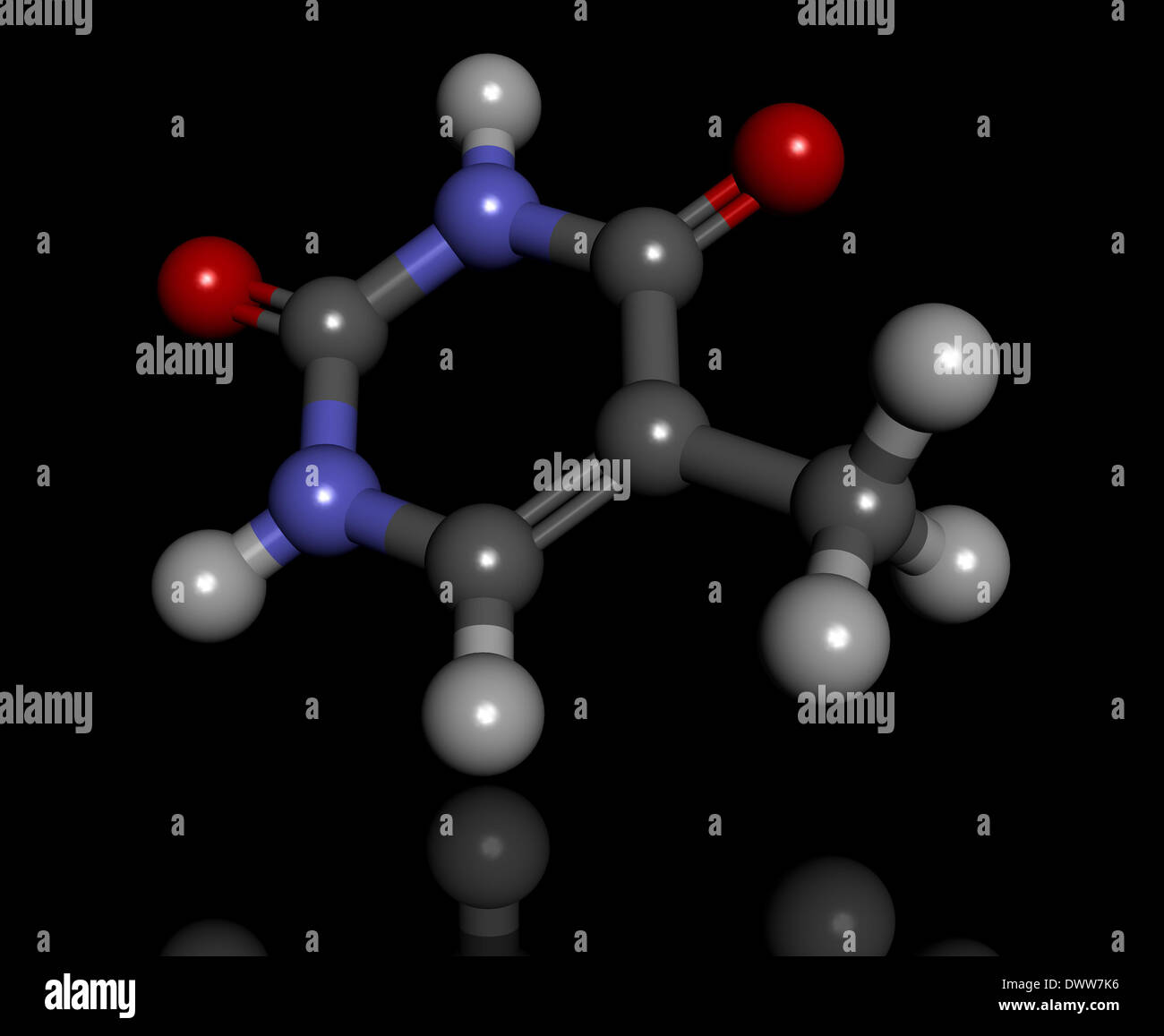Thymine molecule hi-res stock photography and images - Alamy