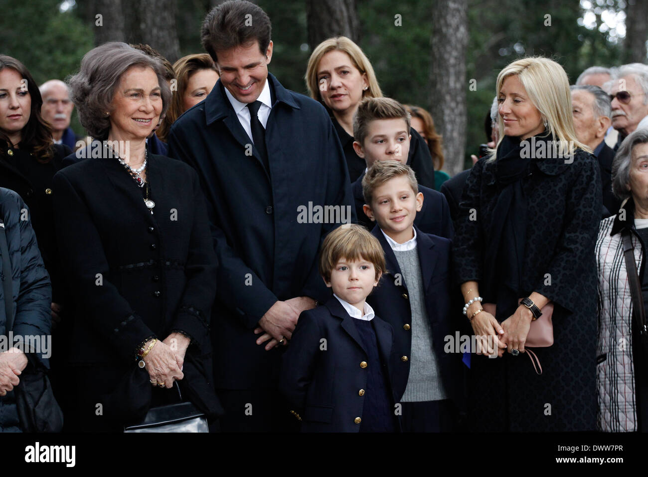 King constantine of greece daughters hi-res stock photography and ...
