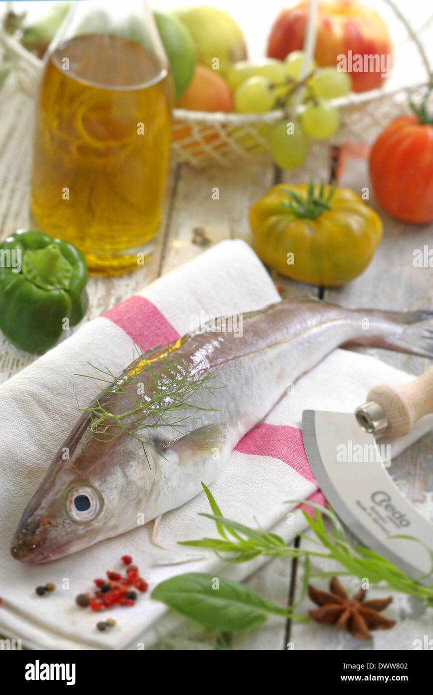 Whiting fish close up hi-res stock photography and images - Alamy