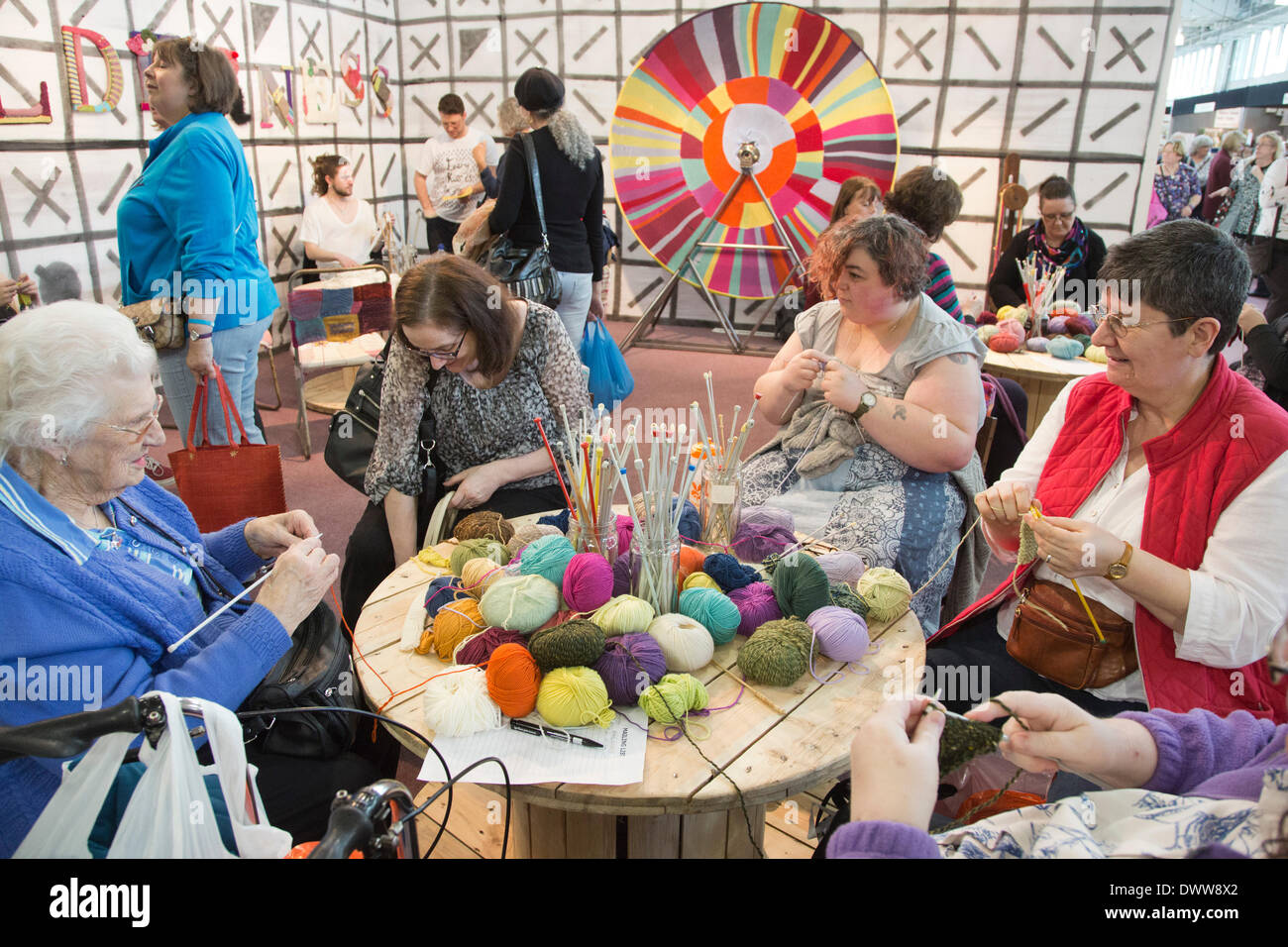 The knitting and stitching show hi-res stock photography and images - Alamy