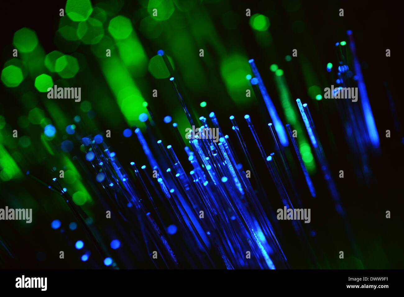 Fibre optics bunch hi-res stock photography and images - Alamy