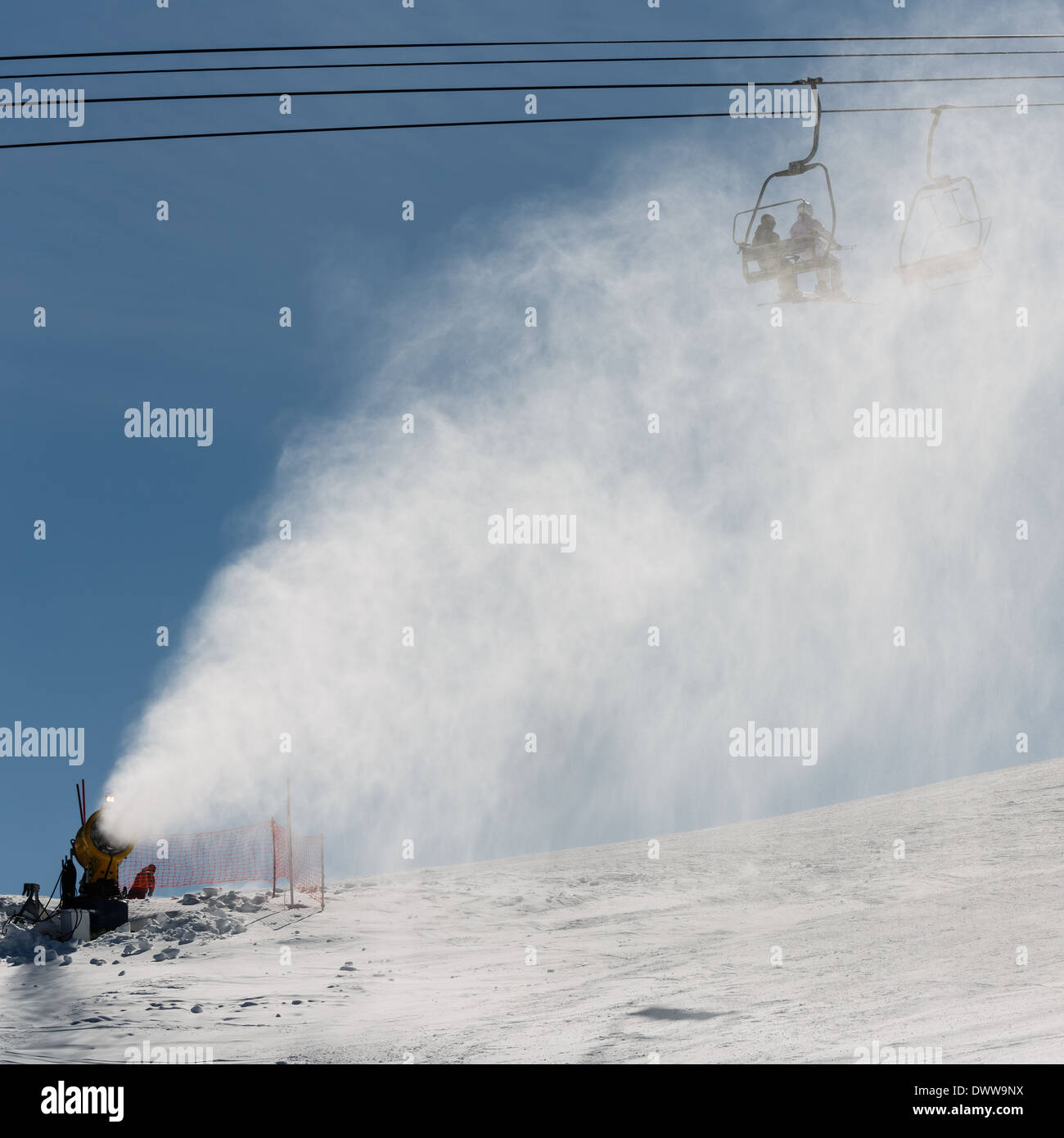 Spraying Snow High Resolution Stock Photography and Images - Alamy